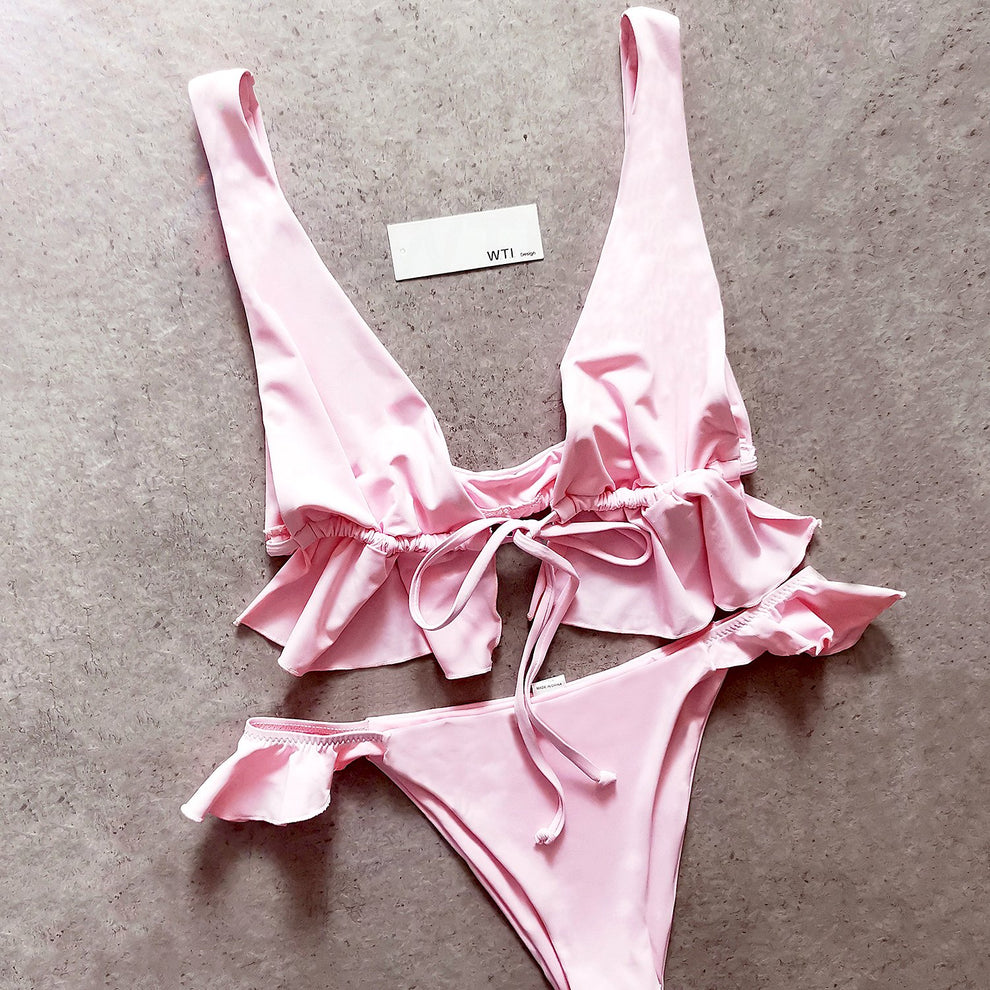 Ruffle Swimsuit Bikini Swimwear for Women for Sale – W.T.I. Design