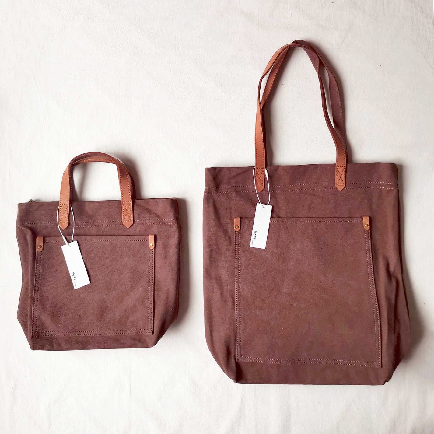 Canvas Transport Tote Bag (L) – W.T.I. Design
