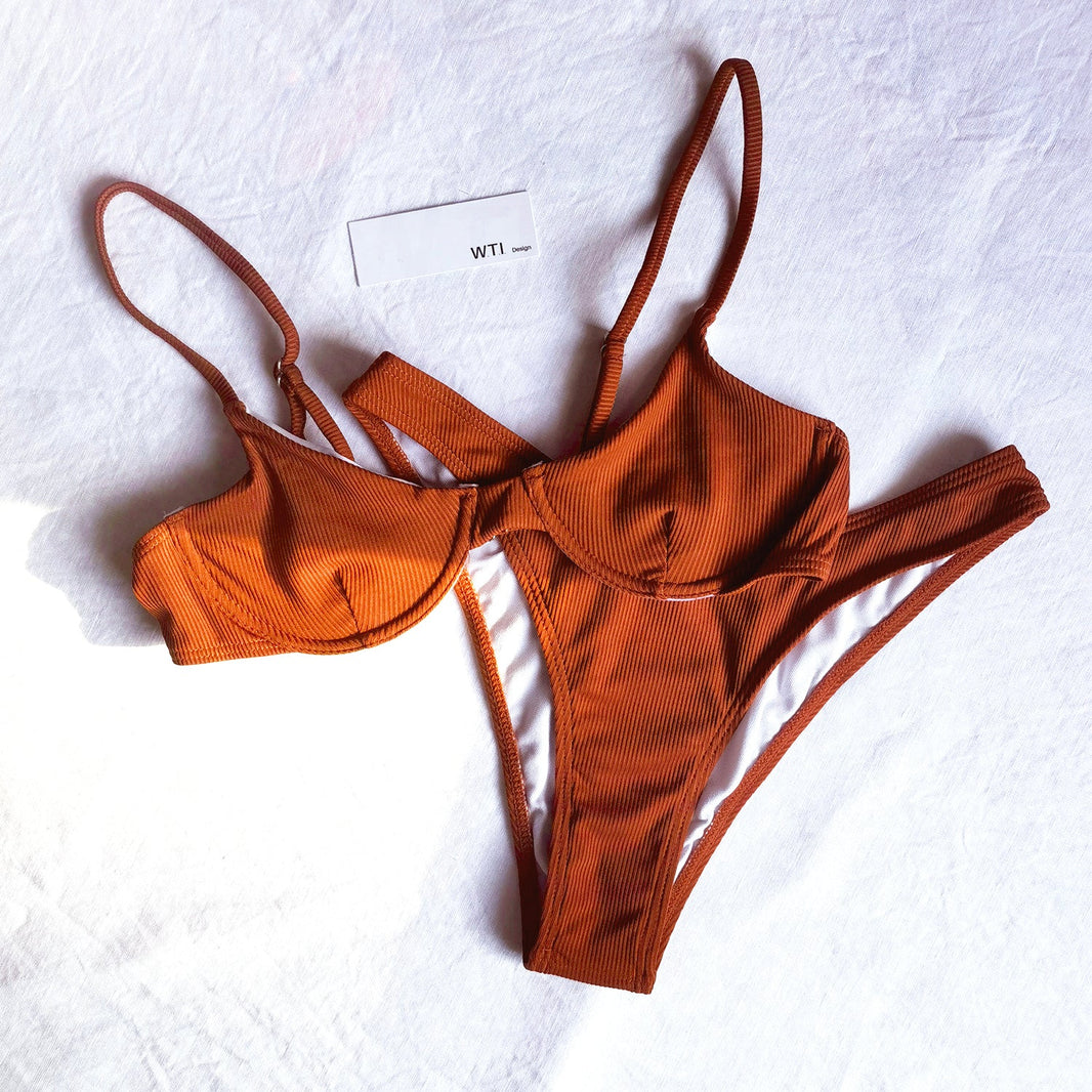 Cow Prints Bikini Set for Women - Printed Bikini Summer Wear – W.T.I ...